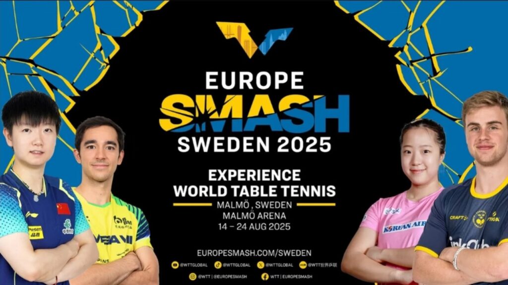 2025WTT欧洲大满贯瑞典站完整赛程及线上观赛方式！海外如何观看WTT在线直播？-Sixfast回国加速器—海外华人必备！